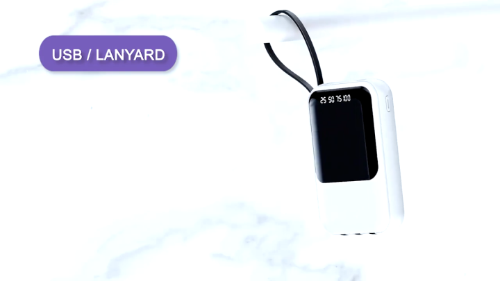 original good quality Power Bank 10000mAh Mini Powerbank Built in ...