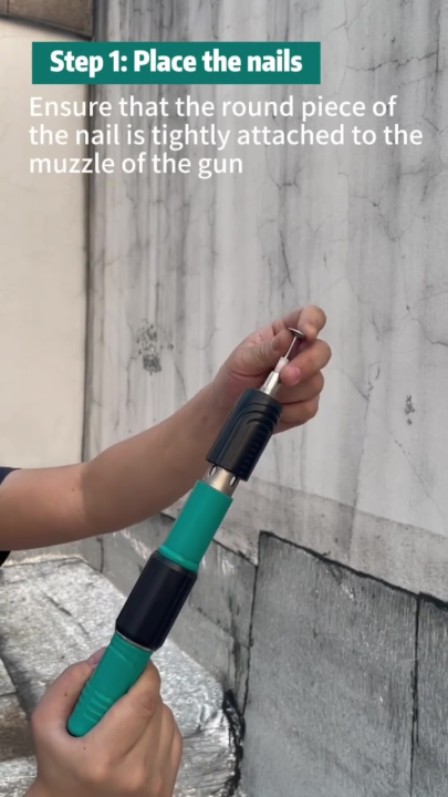 【COD/Original】Nail Gun Ceiling Artifact Manual Mini Steel Nail Gun ...