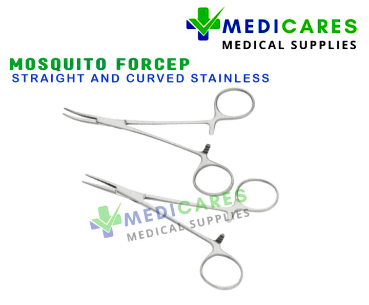 Mosquito Forcep Straight And Curve Stainless | Lazada PH