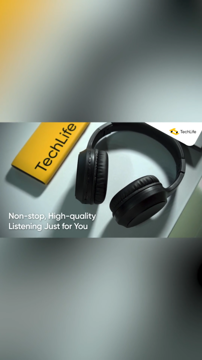 TechLife Wireless Headphones | Active Noise Cancellation | 15-Hour ...