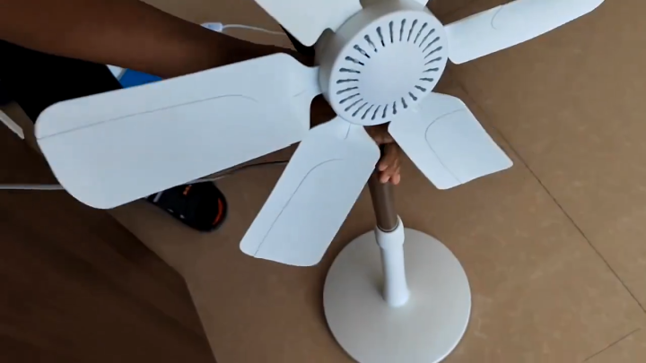 KJ stand fan portable electric fan stand fans Adjustable standard Fan ...