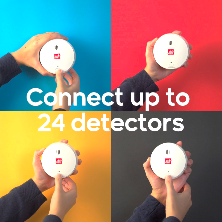 FF Smoke Detector PLUS (Interconnected Smoke Detector with 10 Year ...