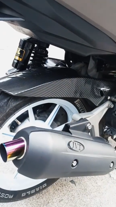 Takimoto Rear Tire Hugger Honda Click 125i 150i v4/v3/v2 Carbon White ...