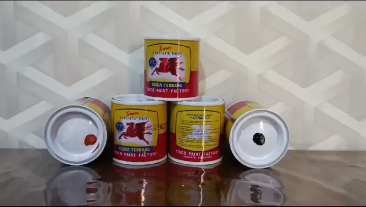 Cat Kuda Terbang / Cat Minyak / Cat Besi / Cat Kayu Kaleng Kecil / Cat ...