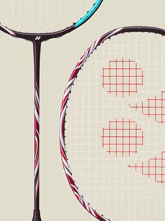 YONEX ASTROX 100zz Kurenai Combo Set Original Full Carbon Fiber Badminton Racket 4U 28LBS ...