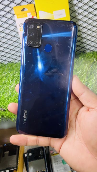 Realme c17 4/64 g จอ6.5นิ้ว มือ ️สภาพสวยๆ 💯 ราคา2450บาท เเถมฟิล์มสายชาร ...