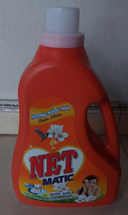 Nước Giặt Net Matic Hương Nước Hoa thiên nhiên 3,6kg | Lazada.vn