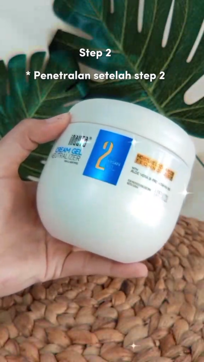 INAURA Neutralizer Cream Gel 500ml STEP 2 Netral Straightening ...