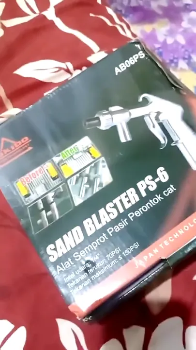 Air sandblasting Gun Sand Blaster SandBlaster Tembakan Pasir Kaca GUN ...