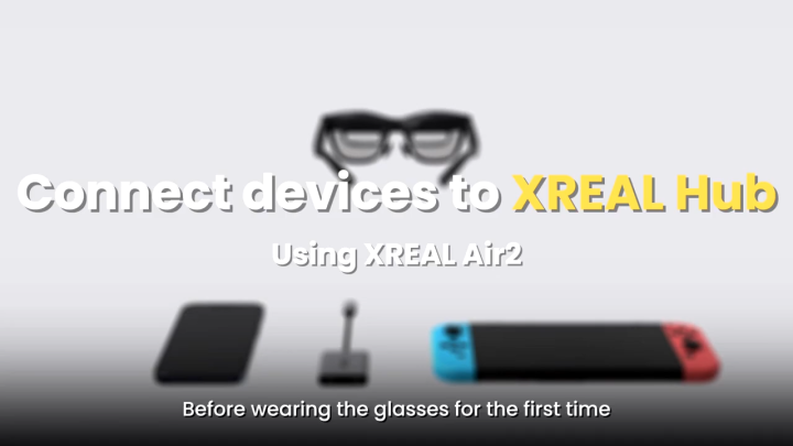Xreal Hub อแดปเตอร์สําหรับแว่น Xreal เล่นและชาร์จไปพร้อมกัน รองรับ ROG ...