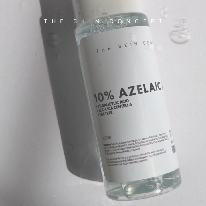 Brightening Boost 10% Azelaic Acid Toner with Salicylic Acid, Centella ...