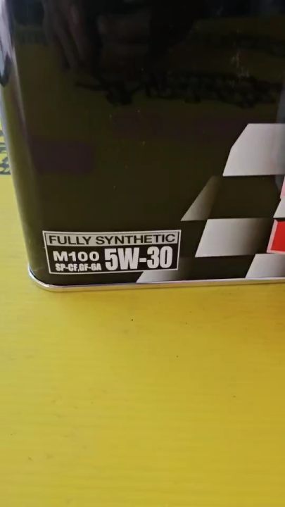 ชุดเปลี่ยนถ่าย TOYOTA / MOTY's M100 5W-30 4L / น้ำมันเกียร์ TOYOTA WS ...