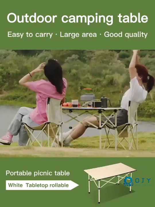 【Fast delivery】Outdoor Camping Folding Table Barbecue Outdoor Folding ...