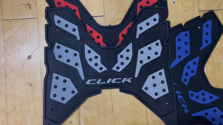 HONDA CLICK 125i /150i Footboard Rubber Matting With Bolts For CLICK V1 ...