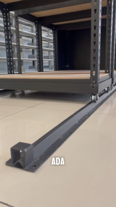 Klang Valley Mobile Boltless Rack Pre-order with Wheel Rak Roda Office ...