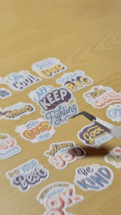 Motivational Positive Expressions Stickers by Archiphix (Set of 20 pcs ...