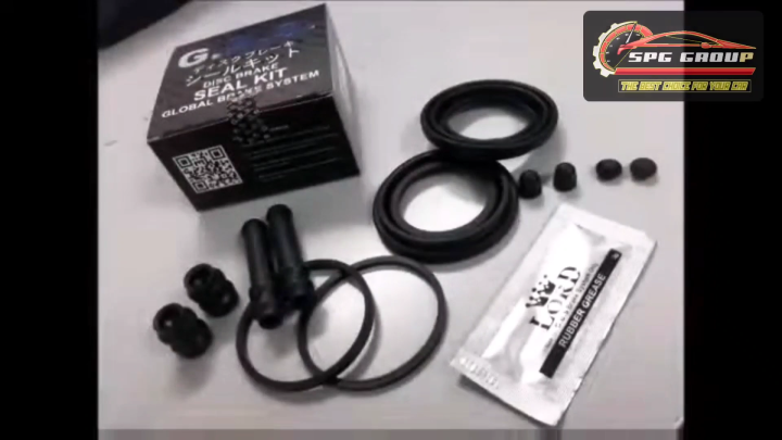 GBS FRONT DISC BRAKE CALIPER REPAIR KIT - PERODUA MYVI LAGI BEST, AXIA ...