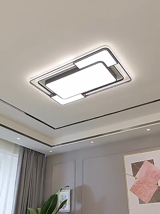 LED Ceiling Light 3 color with remote Living room bedroom light modern ...