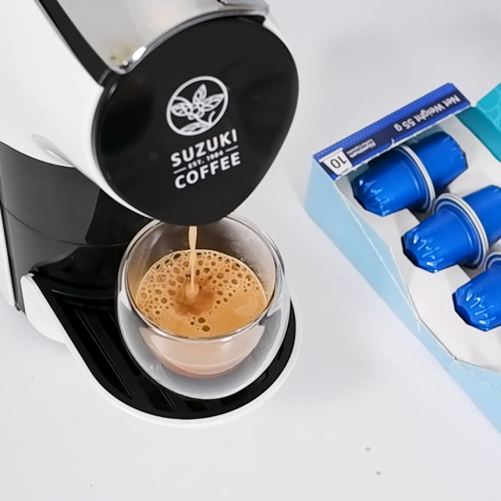 กาแฟแคปซูล คั่วกลางเข้ม Premium Blend SUZUKI COFFEE | Lazada.co.th
