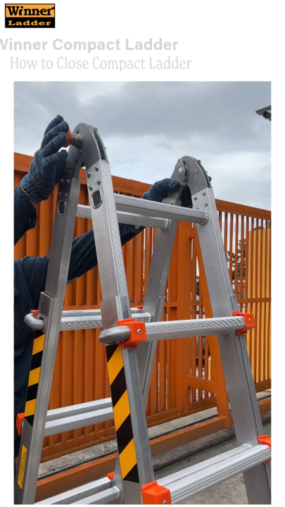 Winner Aluminium Compact Ladder WCL-20 Multipurpose Ladder 20 Step ...