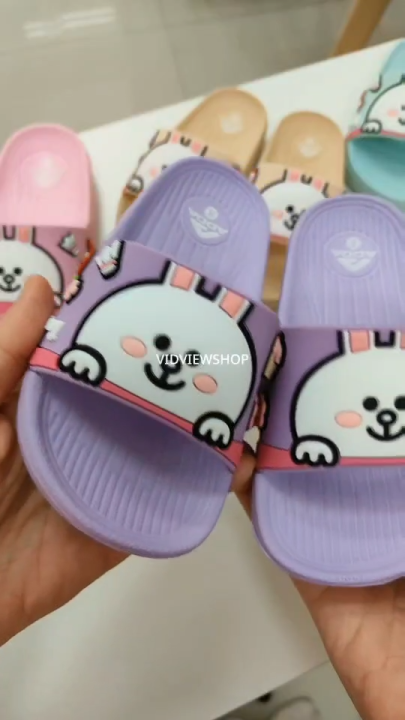 VIDVIEW !!ลดสนั่น!! รองเท้าแตะเด็ก Adda 32B6H ลาย Cony Line Friends ...