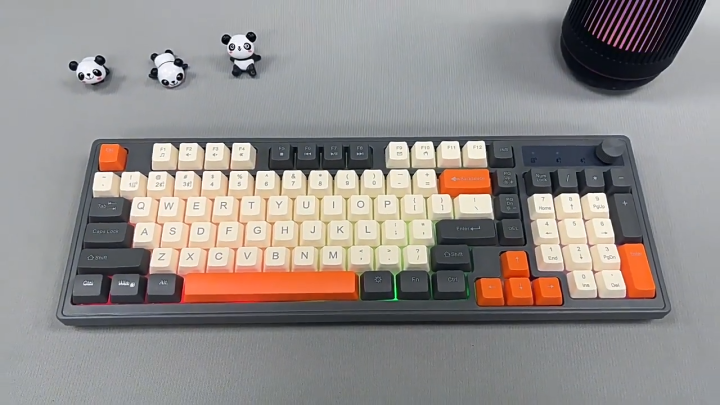 【SG】HXR K98 Bluetooth Keyboard Wireless Keyboard RGB Creamy Keyboard ...