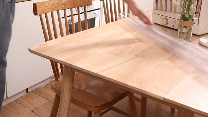 Transparent Tablecloth PVC Table Mat Waterproof Anti-slip Easy to Clean ...