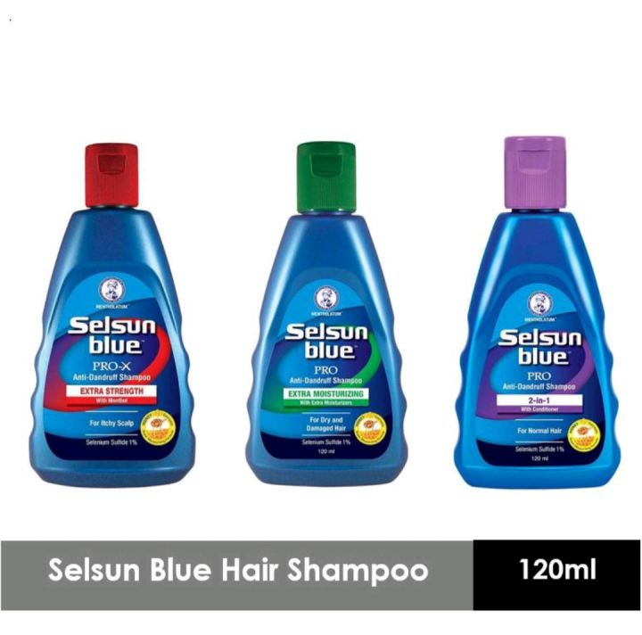 Selsun Blue Medicated Shampoo 120ml /200ml | Lazada