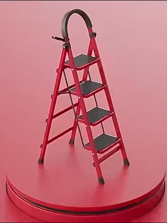 Monster Ladder | 3/4/5/6 Steps Metal Folding Ladder Aircraft Steel ...