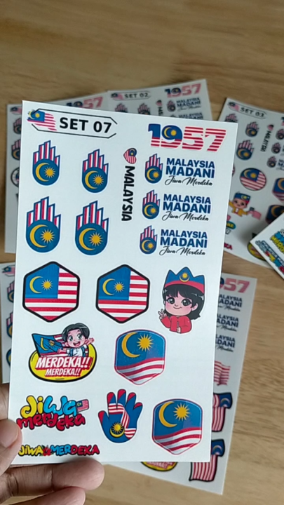 Sticker Pipi Merdeka 2024 | High Quality Sticker | Props Hari ...