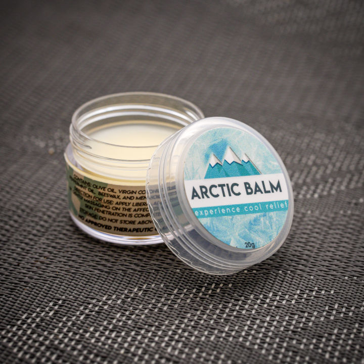 ARCTIC BALM PEPPERMINT SCENT (Instant, Organic Relief Rub) | Lazada PH
