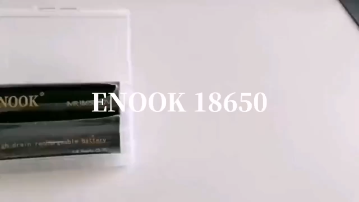 Enook 18650 Rechargeable Battery 3600mAh 35A 3.7V Lithium Security Code ...