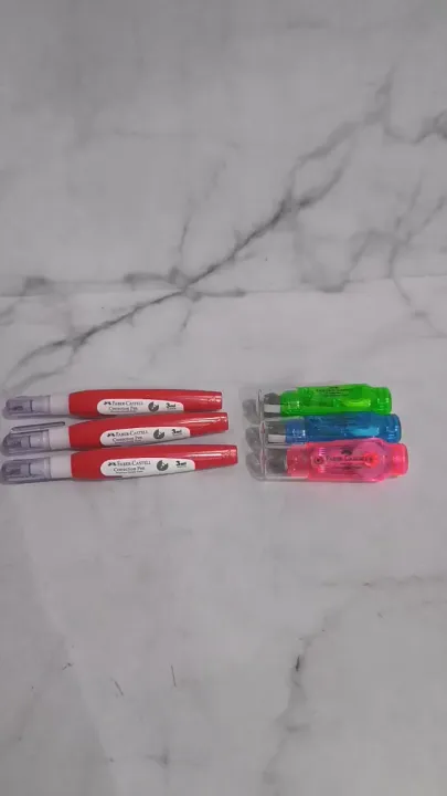 MR Faber Castell Roll Correction Tape Pen Tip Ex Faber Castell Kertas ...