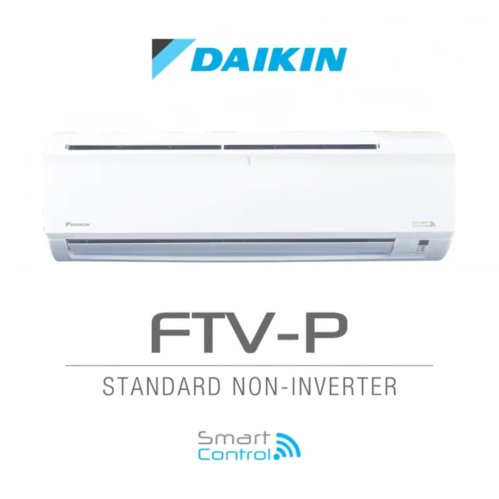 Daikin 1.0HP/1.5HP/2.0HP/2.5HP FTV-P Series Non-Inverter Air Conditioner AirCon 空调 FTV28PBV1MF ...