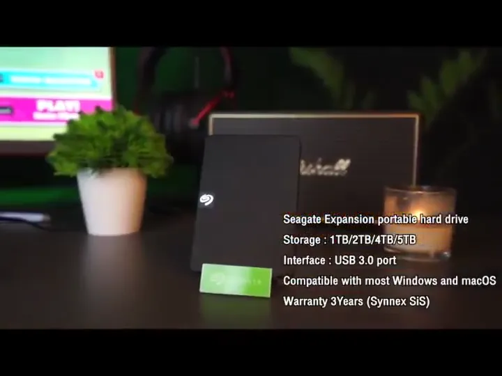 Seagate Expansion 2024 External Hard Drive 1TB 2TB USB 3.0 HDD ...