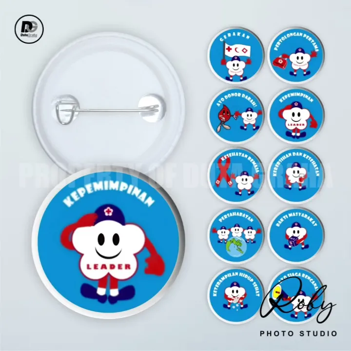 [PIN PRESS] TANDA KECAKAPAN PMR MADYA Pin Bros Aksesoris Souvenir ...