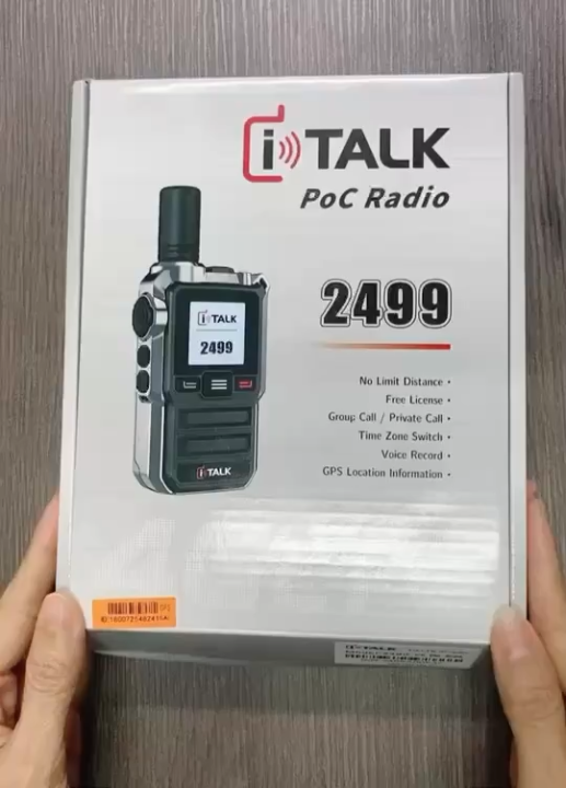 วิทยุใส่ซิม POC I TALK 2499 พร้อมซิม TURE ฟรี 1 ปี ถูกต้องตามกฎหมายยกเว้นใบอนุญาตฯ | Lazada.co.th