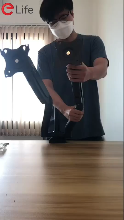 Elife TV Stand Mount ขาแขวนจอคอม ขาแขวนทีวี ขาตั้งจอคอม รุ่น ES-CS95 แบบ 1จอ รองรับขนาด 17นิ้ว ...