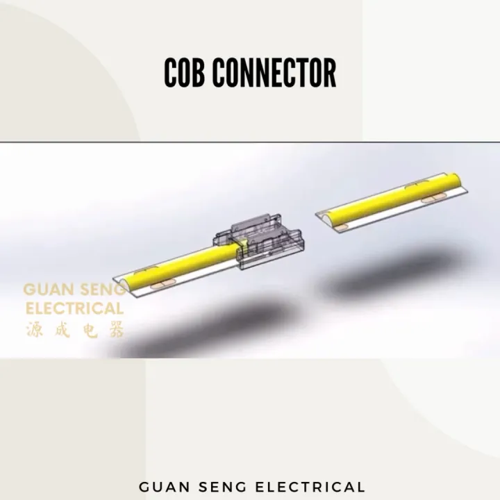 COB Connector for COB LED Strip 8mm 10mm 12mm | Guan Seng Electrical ...