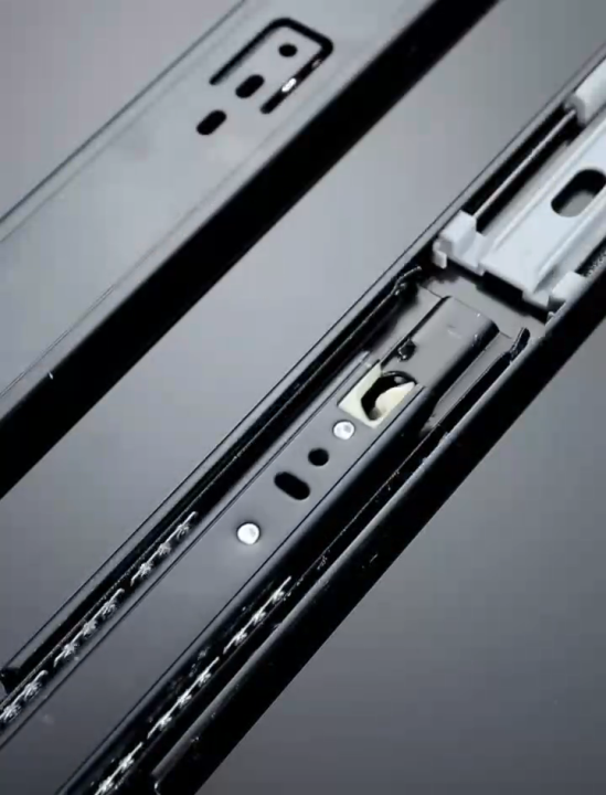 Soft Close Drawer Guide Heavy Duty Hydraulic soft closing Drawer Slide ...