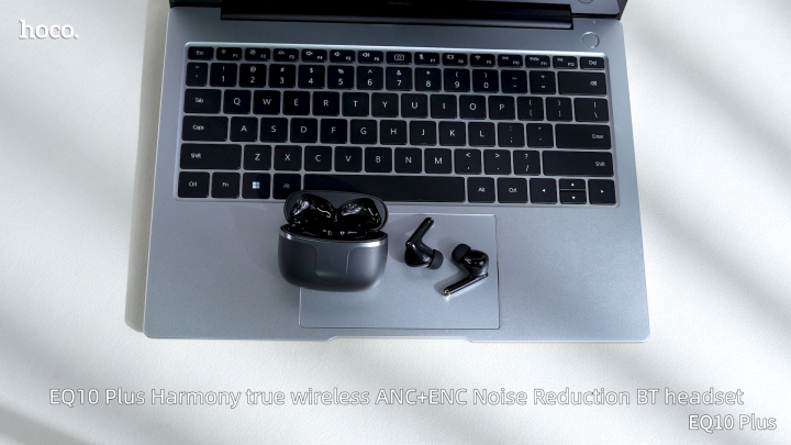 [การเชื่อมต่อแบบ2-In-1] หูฟัง EQ10พร้อม TWS ไร้สายที่แท้จริงบลูทูธ5.4 ...