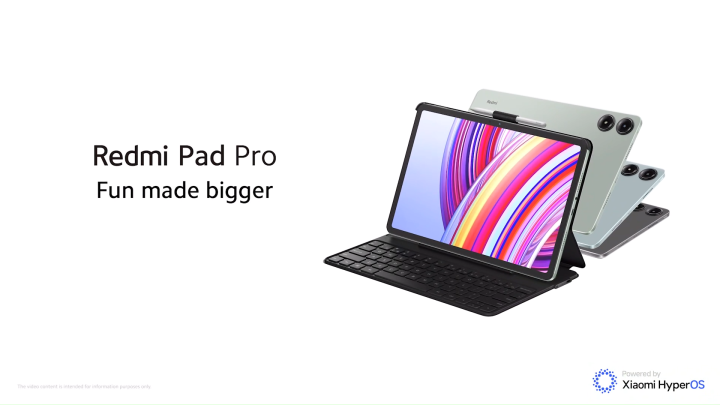 Redmi Pad Pro Wi-Fi / 5G Tablet | 8GB RAM + 256GB ROM | Original Xiaomi ...