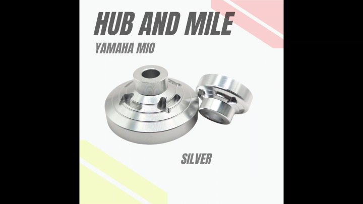 Yamaha Mio Hub and Mile Set - Gold and Silver | Lazada PH