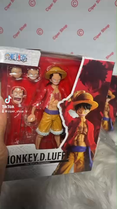 Mô hình Luffy có khớp - Figure Luffy SHF Bootleg - Mô hình One Piece ...
