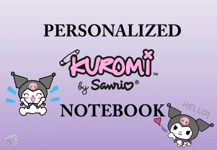 kuromi Customized Notebook | Lazada PH