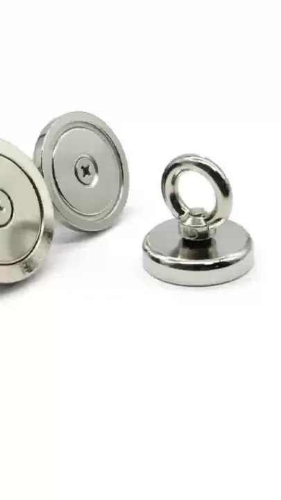 Strong Neodymium Magnet Double side Search magnet hook super power ...