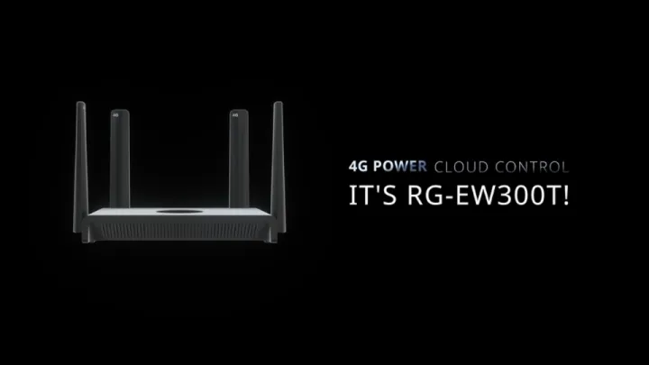 Reyee รุ่น RG-EW300T N300 Wireless 4G LTE Router เร้าเตอร์ใส่ซิม 4G Wi ...