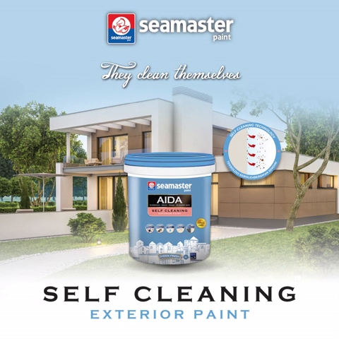 Seamaster AIDA Exterior Paint Self Cleaning - Red Tones | Lazada