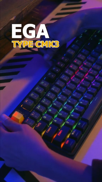 คีย์บอร์ดเกมมิ่ง EGA TYPE CMK3 Mechanical Full RGB CIY Switch 5PIN มี ...