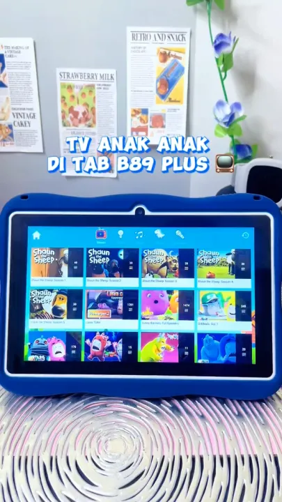 【Bisa COD】Tablet PC A15 Kids Anak Tablet Tablet Anak Asli 7 Inch 8 ...